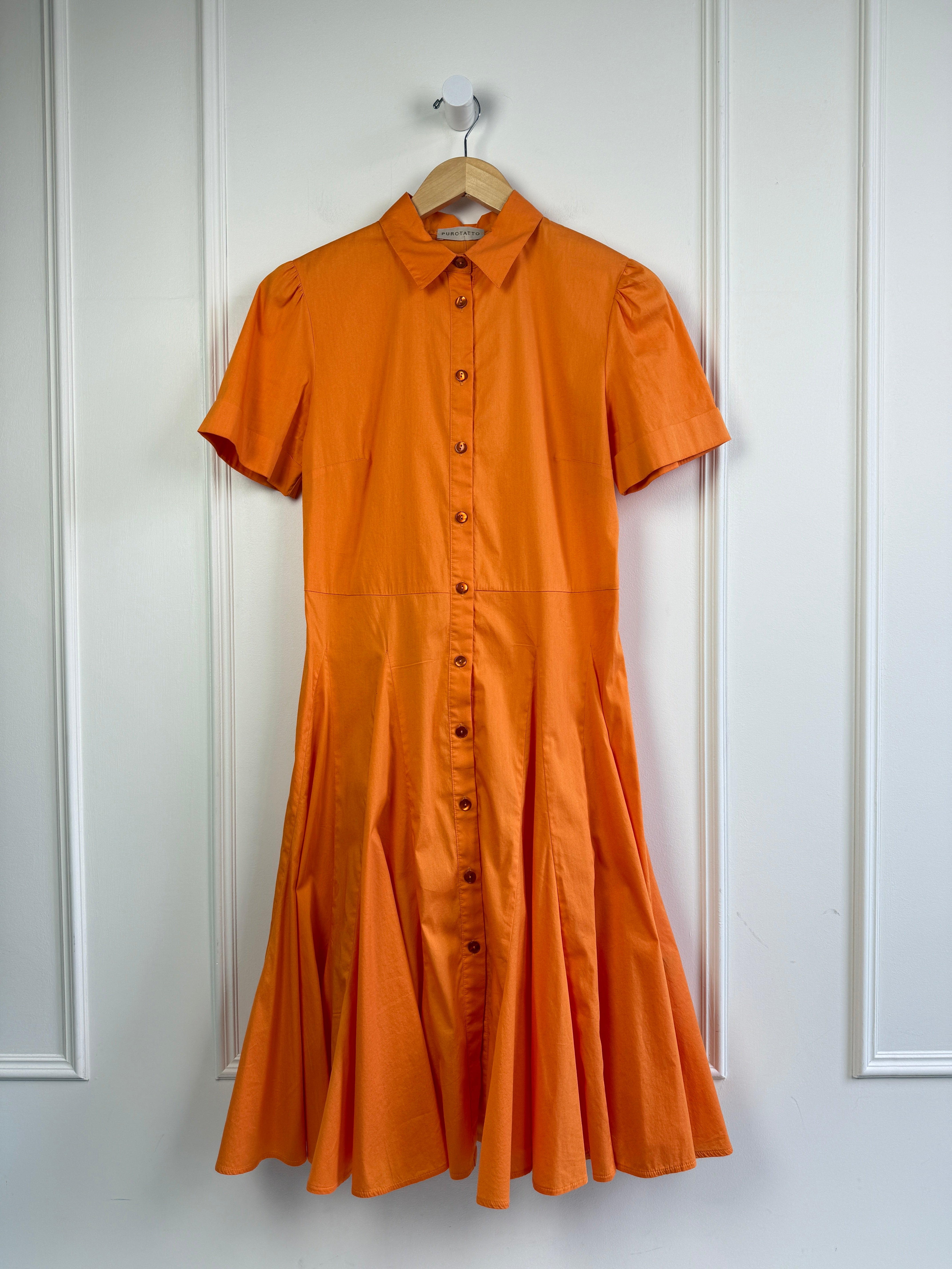 Puro Tatto Orange Dress (S) – Revival